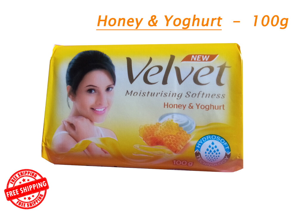 Velvet Soap Honey and Yoghurt Moisturising Softness SOAP NEW HONEY ...
