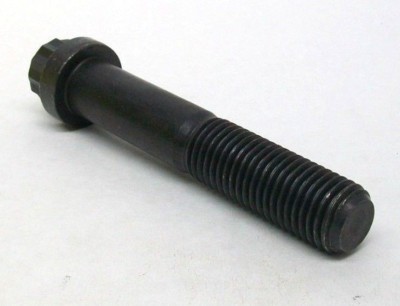 (1) NEW 1-8 X 5 1/2" 12 POINT FLANGE CAP FERRY SCREW PLAIN STEEL FREE ...