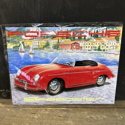 Porsche Speedster Repro Sign UK | eBay Australia