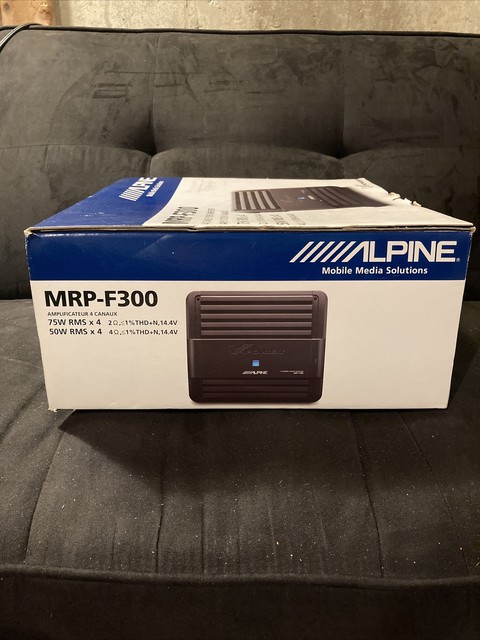 Alpine MRP-F300 4-Channel Car Amp for sale online | eBay