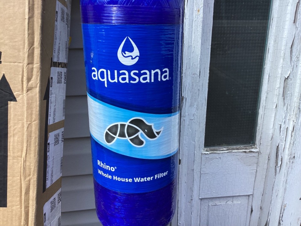 Aquasana WH-1010 WH-1010R RHINO Chlorine MAX FLOW Water Filter ...