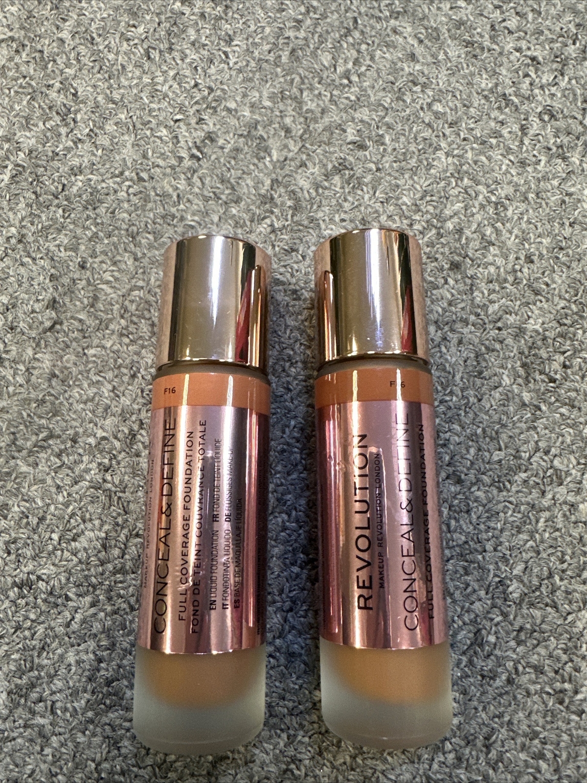 (Revolution Conceal & Define Full Coverage Foundation - New Sealed F16 ...