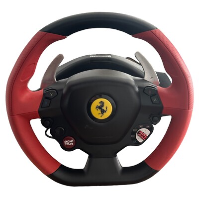 Thrustmaster Ferrari 458 Spider Racing Wheel for Xbox One - Wheel Only ...