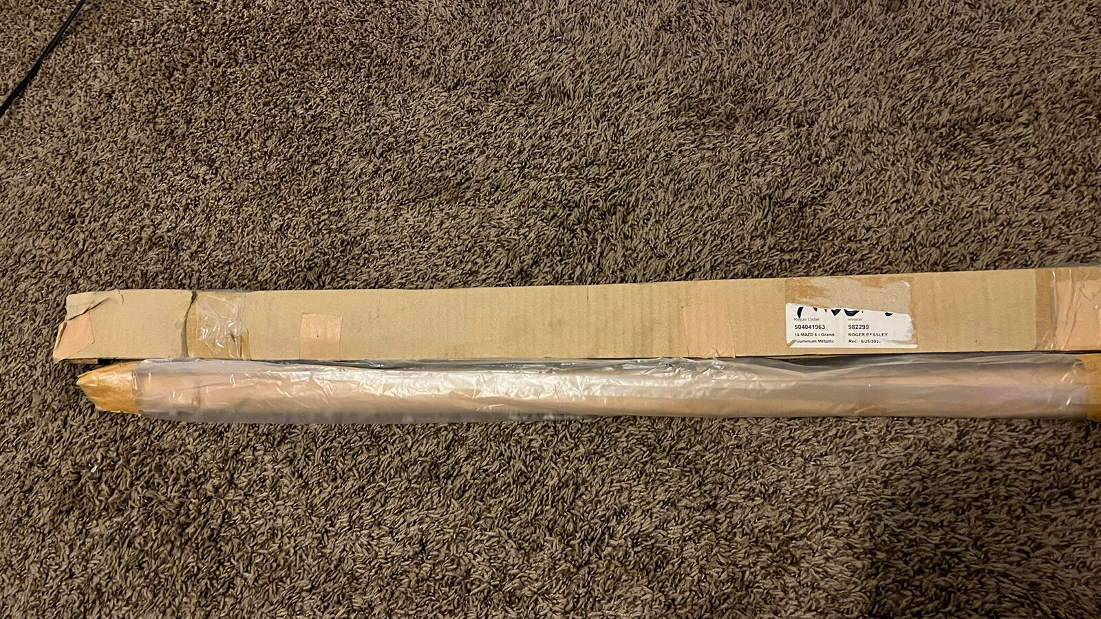 Ghp9-50-640f+Mazda+Mouldrfrtbelt+GHP950640F+Genuine+OEM+Part for sale ...