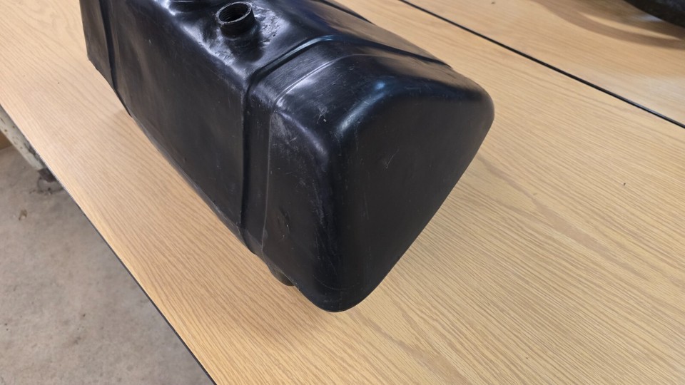 2 NICE OEM 1972 400 LVI Raider Twin Track Snowmobile GAS FUEL TANK FITS ...