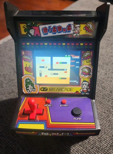 My Arcade Dig Dug DigDug Micro Player Retro toy model cabinet Game ...