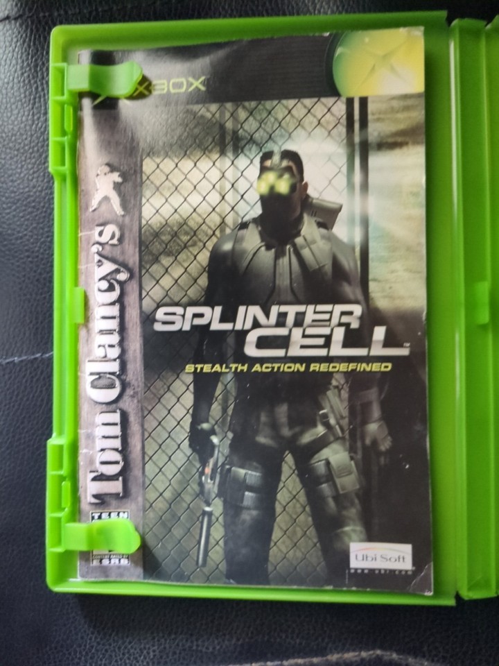 Tom Clancy's Splinter Cell (Xbox 2002) - CIB! Complete, Tested, Working ...