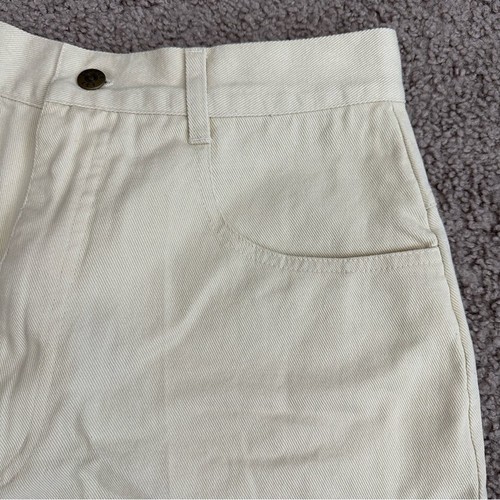 Copper Key Short Beige Size 11 High Rise Cotton Twill Mom | eBay