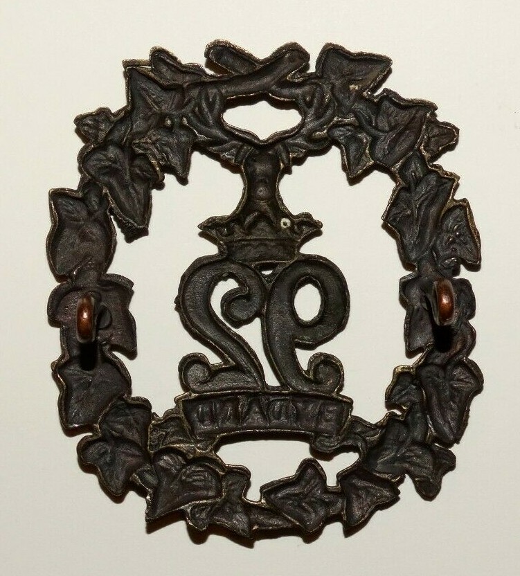 BRITISH MILITARY CAP BADGES, Gordon Highlanders 92nd Regt of Foot ...