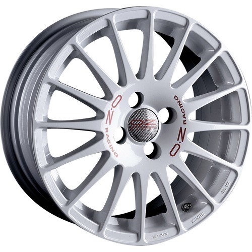 4x Alloy Wheels OZ Superturismo WRC 7x17 Inch ET35 4x100 White 60,1 ...