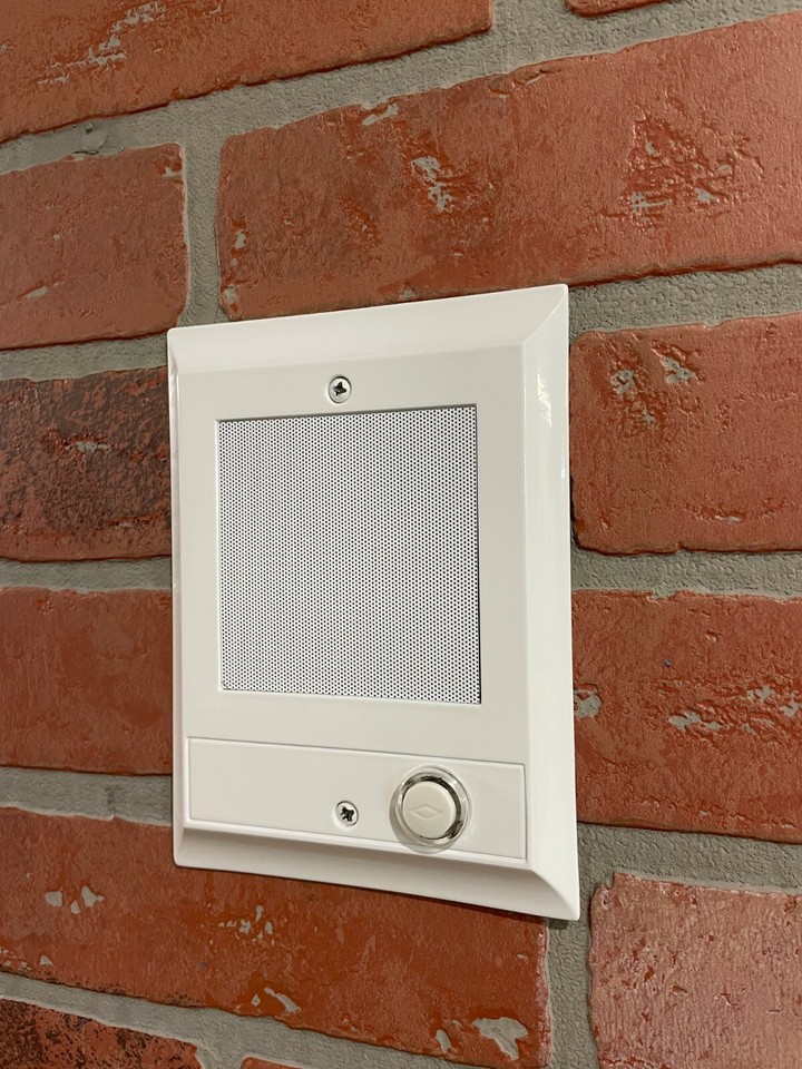 Replacement for NuTone IS-69WH Intercom Door Speaker w/ bell button ...