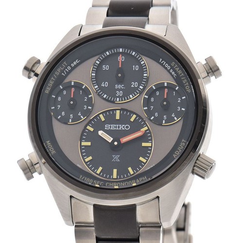 Seiko Prospex SBER005 Limited Edition Chronograph 40th Gray Solar Mens Watch | eBay
