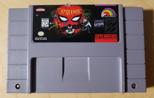 Spider-Man (Super Nintendo Snes) Cleaned & Tested Authentic Fast ...
