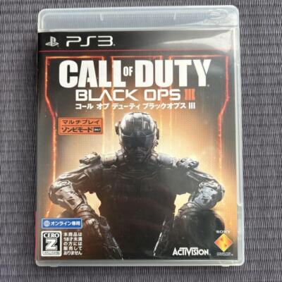 Call of Duty Black Ops 3 PS3 Sony PlayStation 3 Sony FPS Game with Case ...