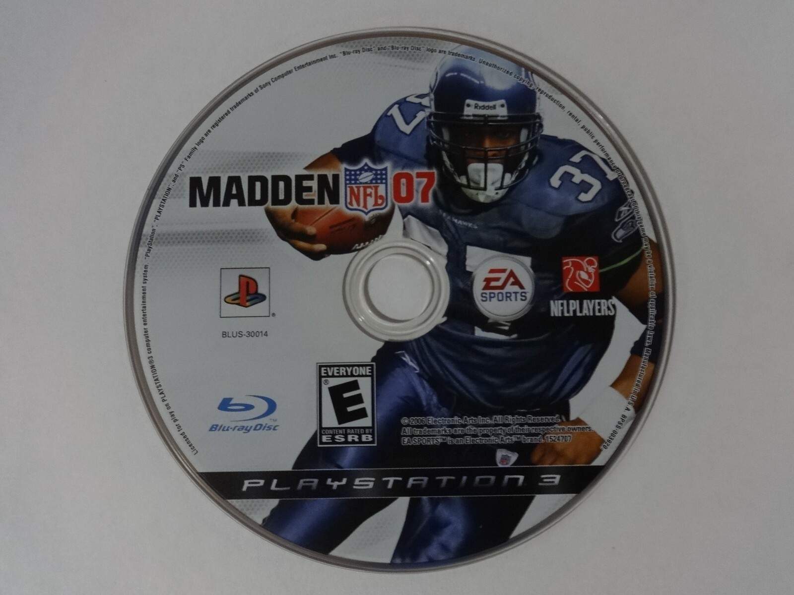 EUC Madden 07 Sony Playstation 3 PS3 Game Disc Only Free Ship | eBay