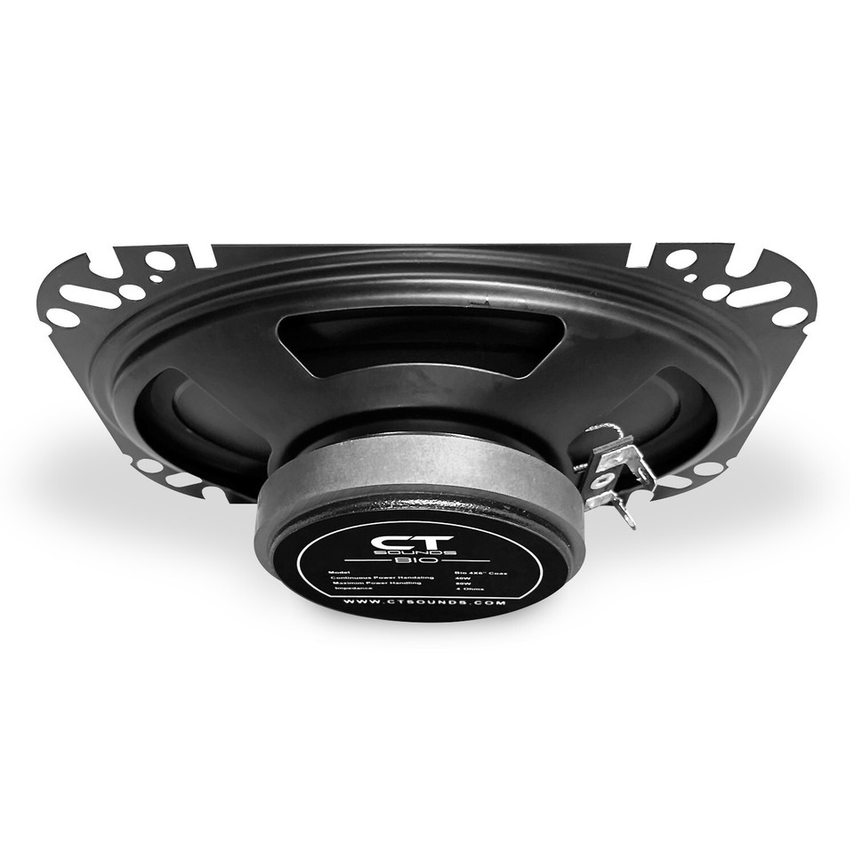 CT Sounds BIO-4X6-COX 160 Watt Max Power 2-Way 4x6" Car Coaxial ...