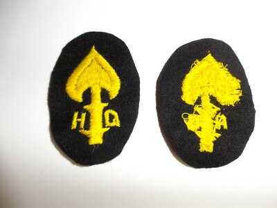 e4298 WW2 OSS Office Strategic Service HQ Headquarters Shoulder Patch ...