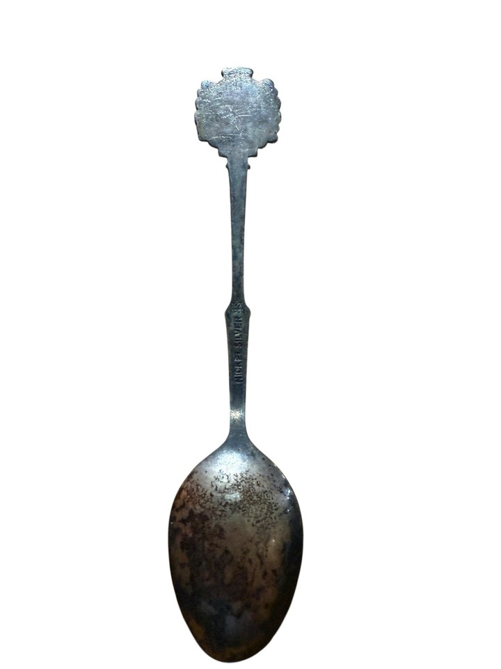 Vtg Tokyo Japan Souvenir Spoon Enamel Shield Crest Tokyo Tower Nickel ...
