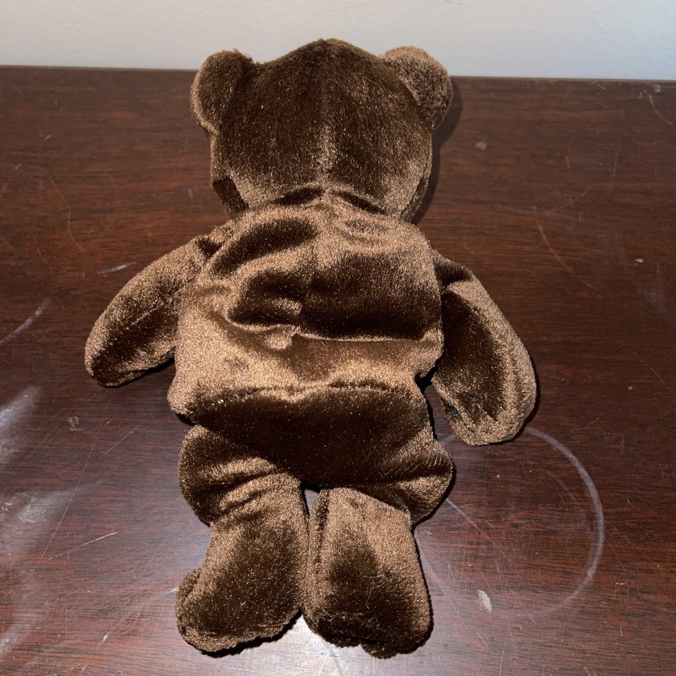 Teddy Grahams Chunky Chocolate Bear Bean Bag Plush Stuffed Animal Soft ...