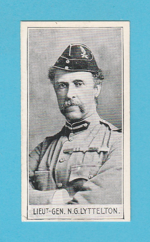 PEOPLE - WILLS OVERSEAS - ROYALTY & NOTABILITIES - LT - GEN LYTTLETON ...