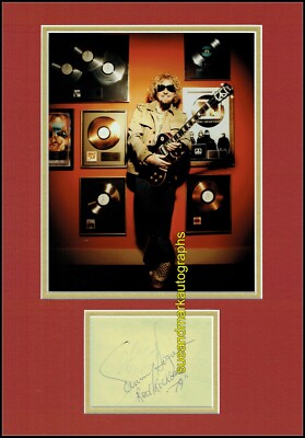 Sammy Hagar Montrose, Red Rocker, Van Halen Autograph Signed UACC RD 96 | eBay