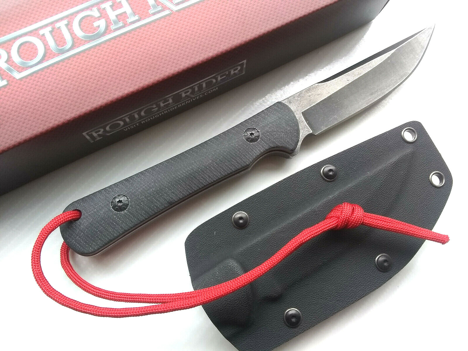 G10 5mm Thick Fixed Blade Knife Horizontal Vertical Conceal Carry Kydex ...