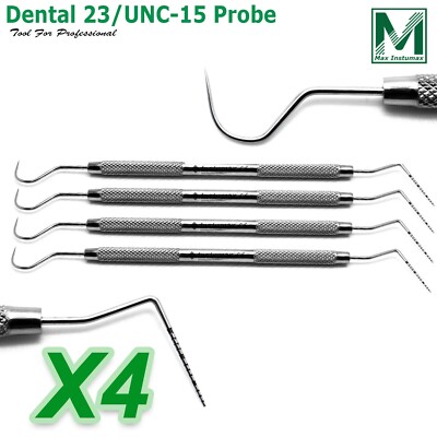 Dental Perio Explorer 23 Probe UNC 15 Diagnostic Double Ended Tool | eBay