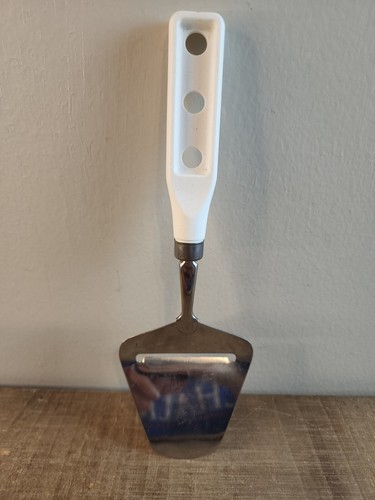 ppl pedrini inox italy cheese slicer server white plastic handle | eBay