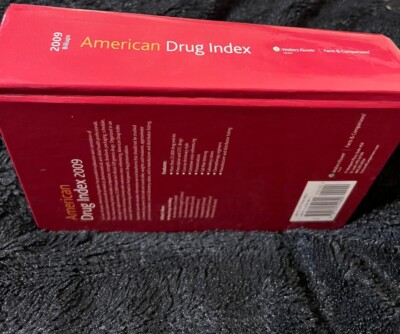 American Drug Index, 2009: Facts & Comparisons, 53rd Edition, , Good ...
