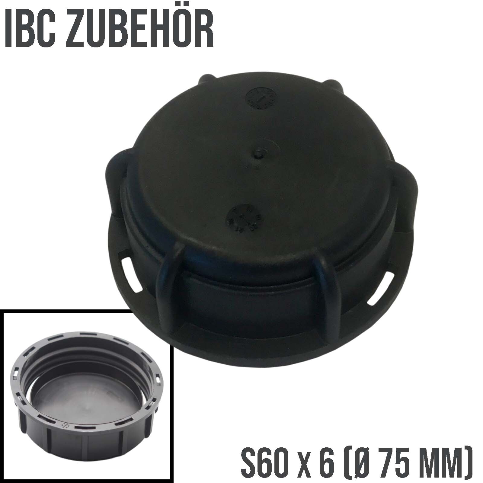 IBC Container Adapter Zubehör Kappe Deckel Verschluss Einlass | eBay