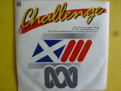 *COMMONWEALTH GAMES EDINBURGH "Challenge/Victory" 7" Vinyl Record 45rpm ...