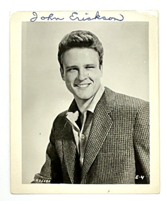 John Erickson, Hollywood Actor (1950s) - Vintage 4"x5" Photo | eBay