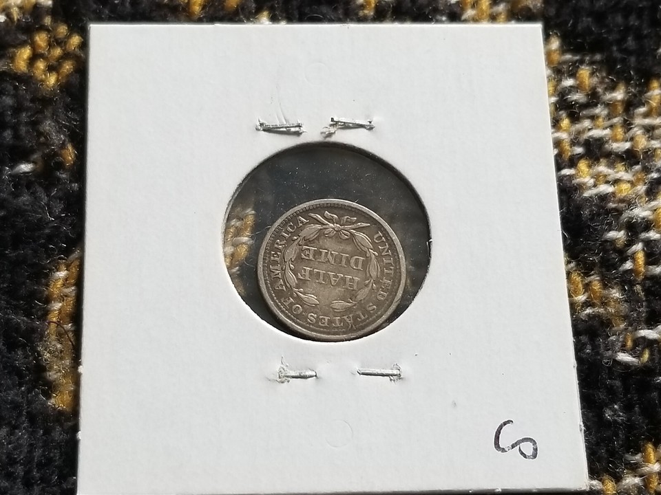 United States USA Half Dime Silver 1857 Circulated Tariff Incl | eBay