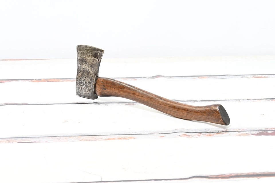 Rare Antique . Trapper Axe Hunter Camper Hiker Hatchet Hand Bay State ...