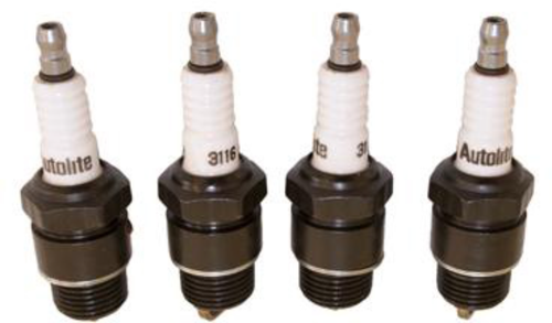 Farmall H M 300 400 350 450 Power/Pulling Spark Plugs Autolite 3116 Set ...