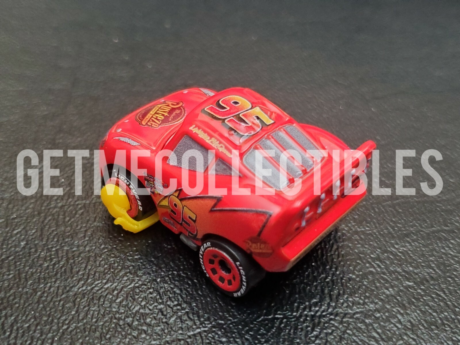 DISNEY PIXAR CARS DIE CAST MINI RACERS IMPOUND LIGHTNING MCQUEEN CUSTOM ...