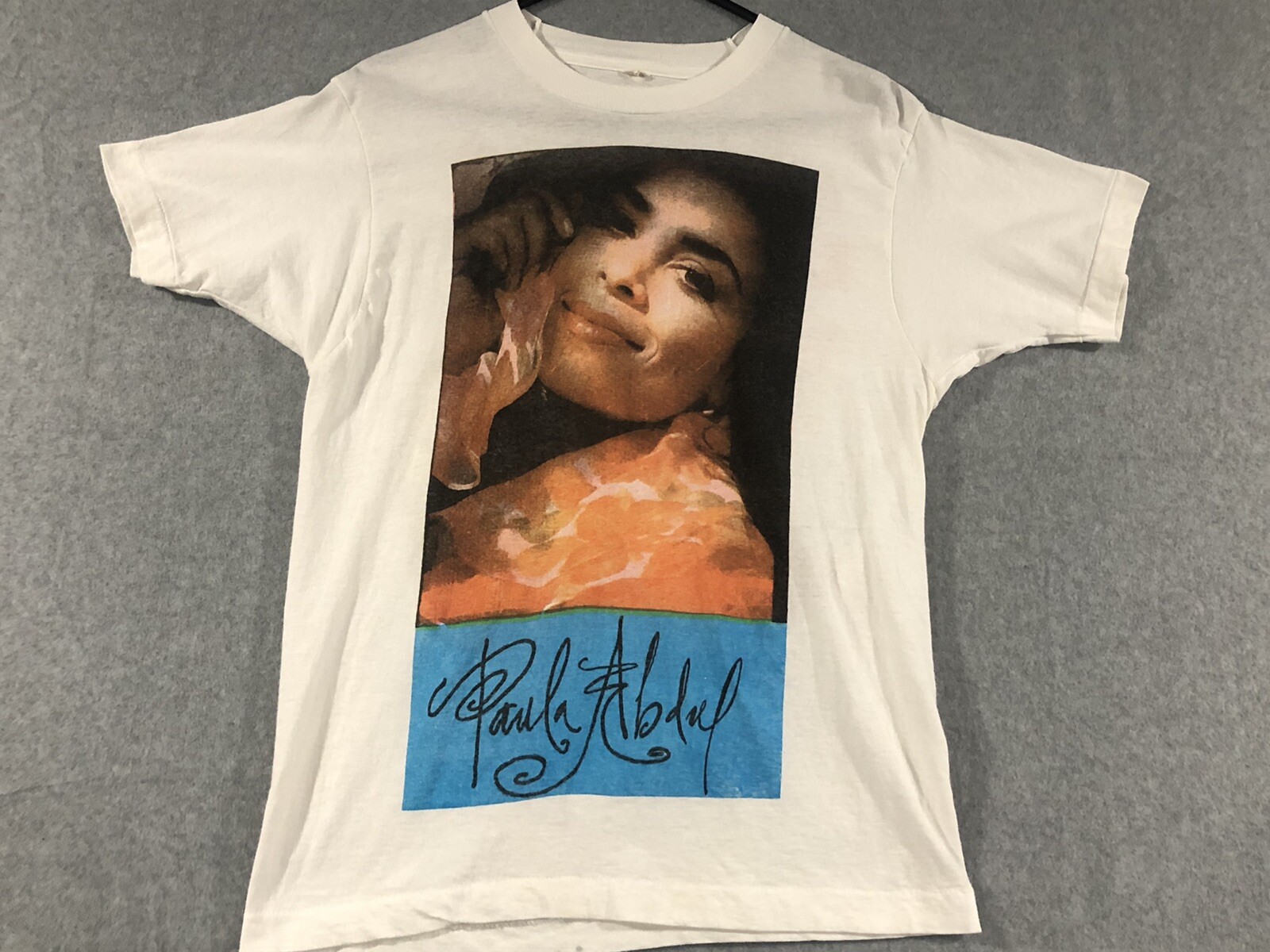 Vintage Paula Abdul MC Skat Kat Live 1991 T Shirt Med… - Gem