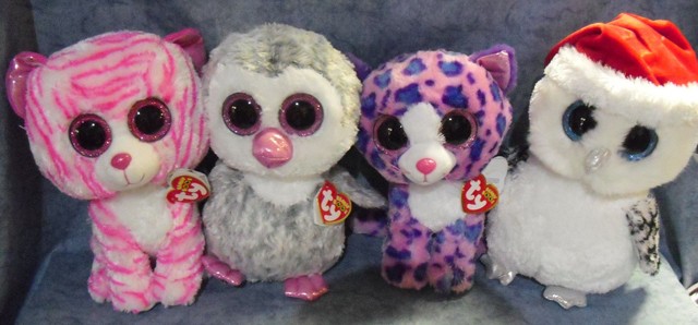 Ty Beanie Babies 37093 Boos Joey The Pink Fox Boo Buddy for sale online ...