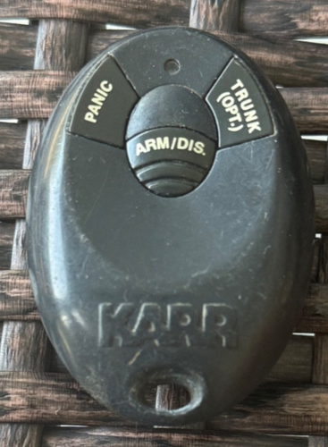 Karr Security Alarm Keyfob Transmitter 3B ELVAT6H TESTED | eBay