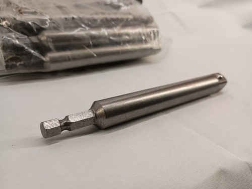 5/16" Hex Shank To 1/2" Square Socket 6" Long Extension For Impact ...