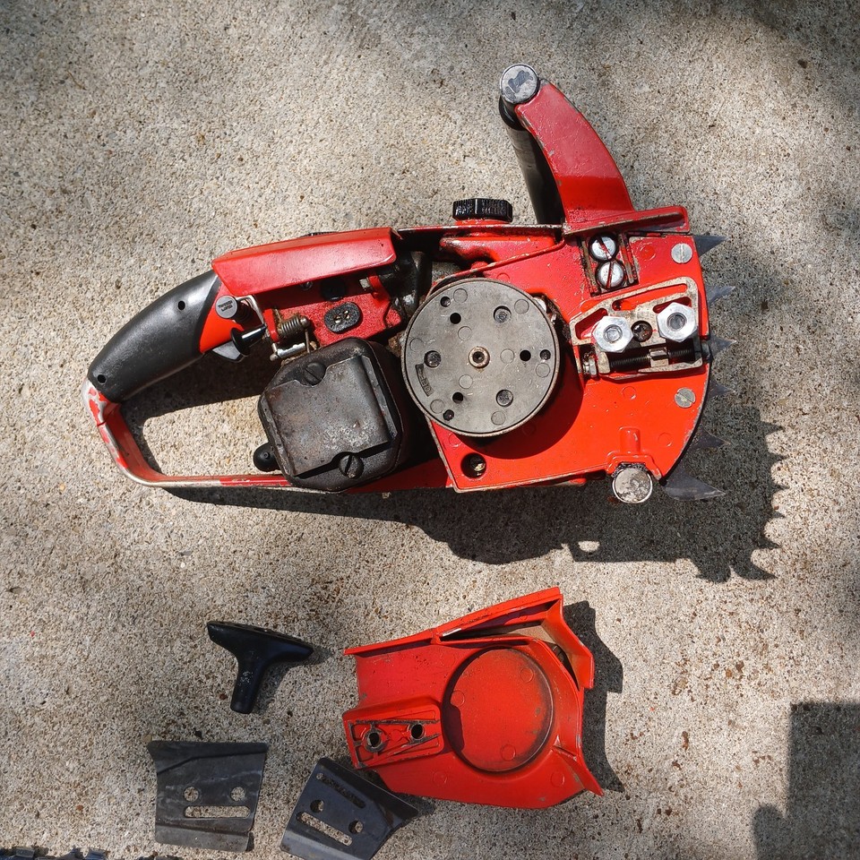 Homelite Super EZ automatic Chainsaw working vintage | eBay