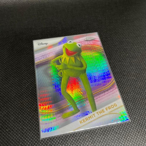Kermit the Frog 2025 Topps Chrome Disney #122 Holo Card Muppets | eBay