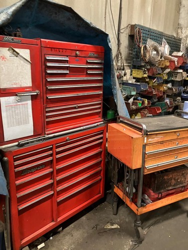 Snap On & MAC tool boxes & roll cab COMPLETE with tools - REDUCED TO ...