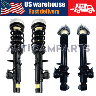 Front Rear Shock Absorber Struts W/EDC For BMW X5 X6 X5M X6M F15 F16 ...