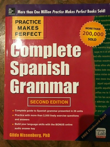 Practice Makes Perfect Complete Spanish Grammar, 2nd Editio | eBay UK
