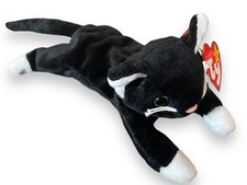 Zip the Cat - White Paws - Beanie Babies - Beaniepedia