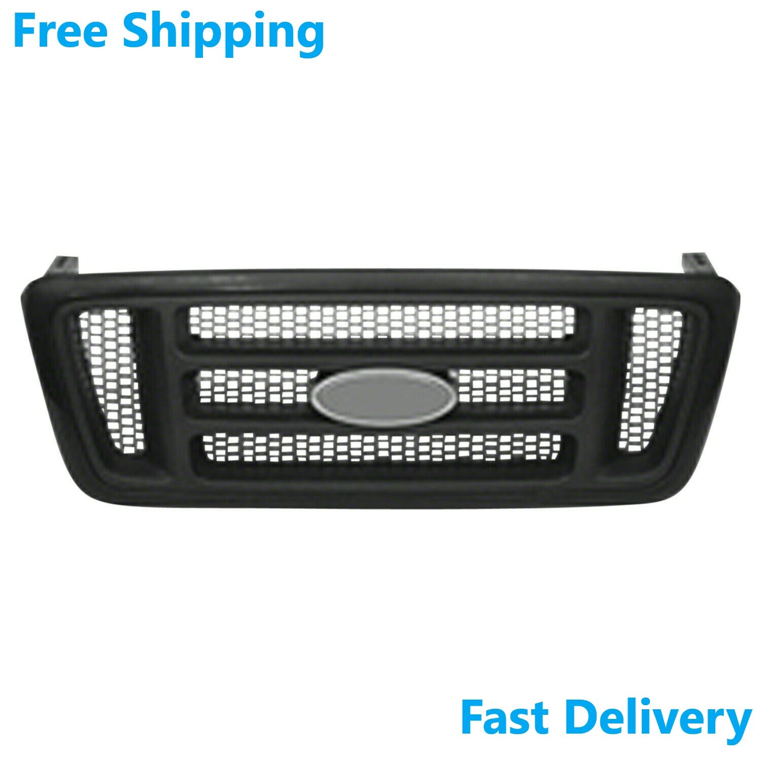 New Front Grille Made Of Plastic Fits Ford F-150 2004-2008 FO1200414 | eBay
