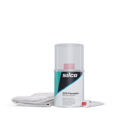 Silco 3270 Fiberplast+ Fiber Glass Repair Kit Resin & Matt Hardener ...