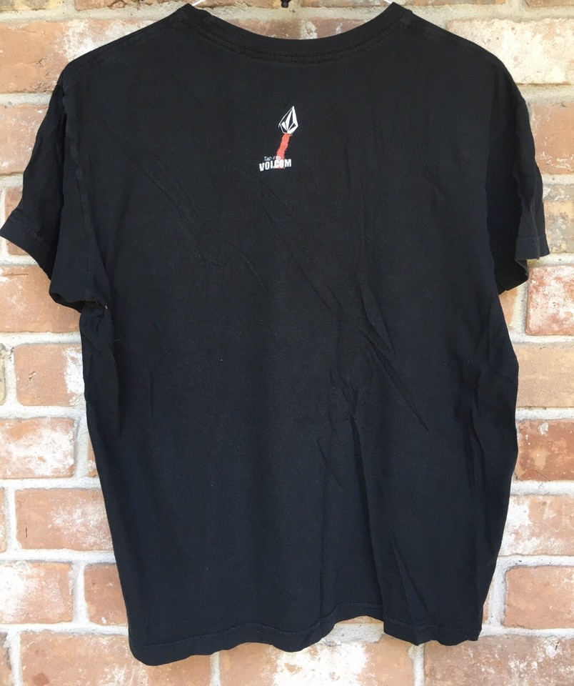 VOLCOM Stone skateboard surf thrash punk metal skate COLLECTIBLE shirt ...