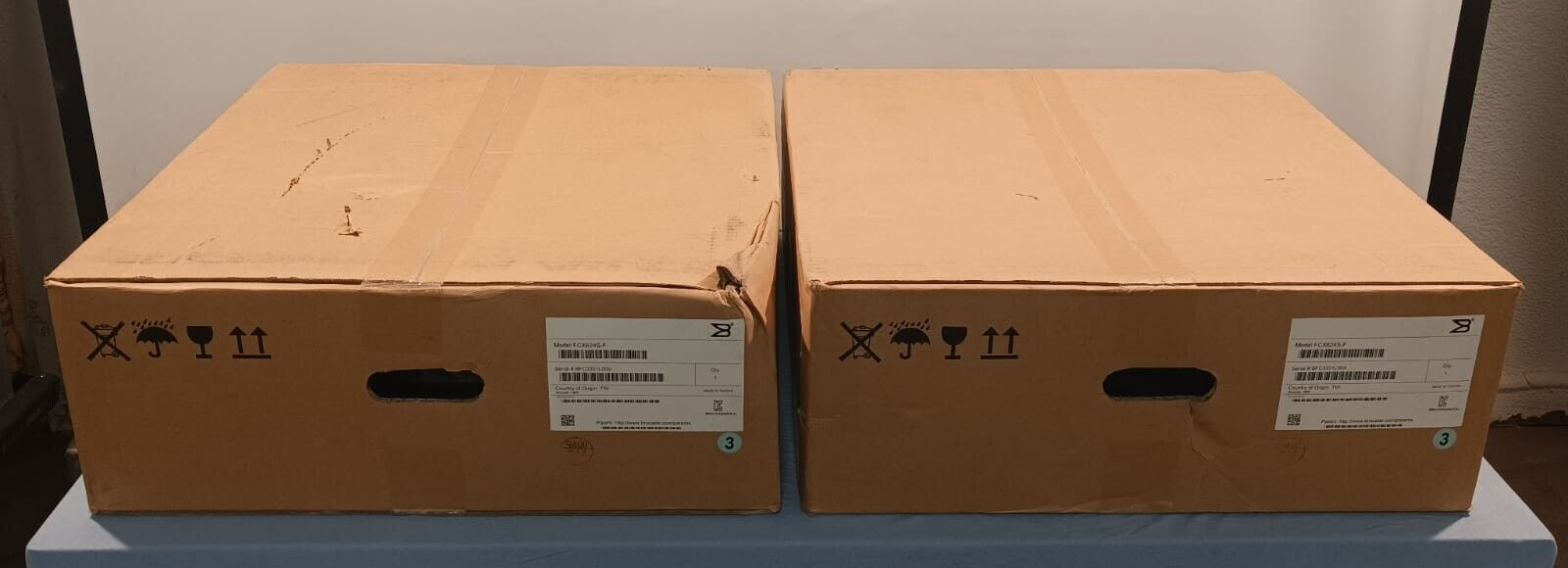 *LOT OF 2* Brocade FCX624S-F 24-Port Layer 2/3 FastIron Edge Switch | eBay